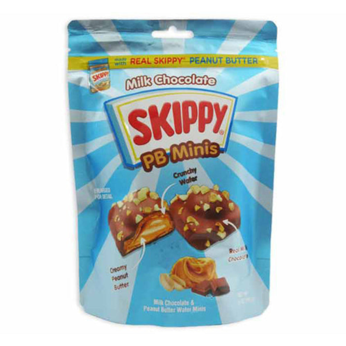 Skippy Milk Chocolate PB Minis 5oz - 6ct – I Got Your Candy