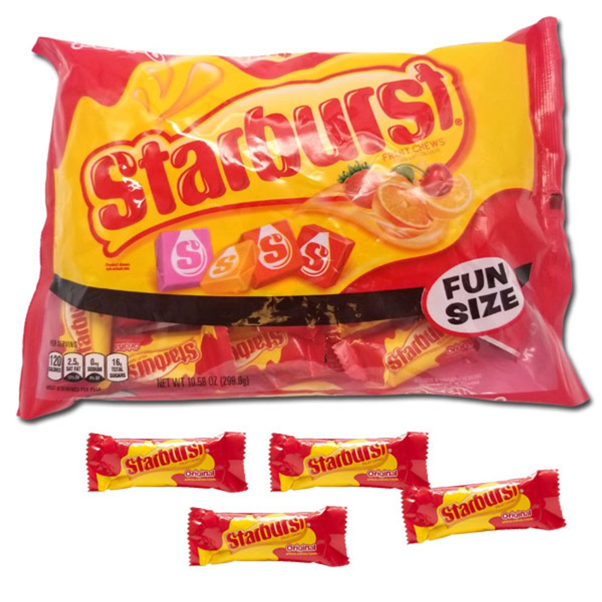 Lemon Starburst Candy Fun Size
