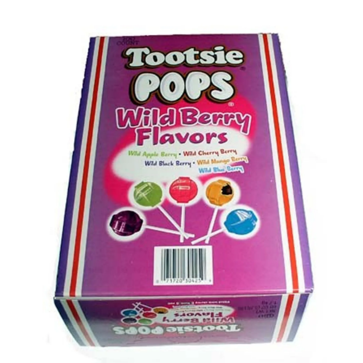 Tootsie Pop Wild Berry Lollipops - 100ct – I Got Your Candy