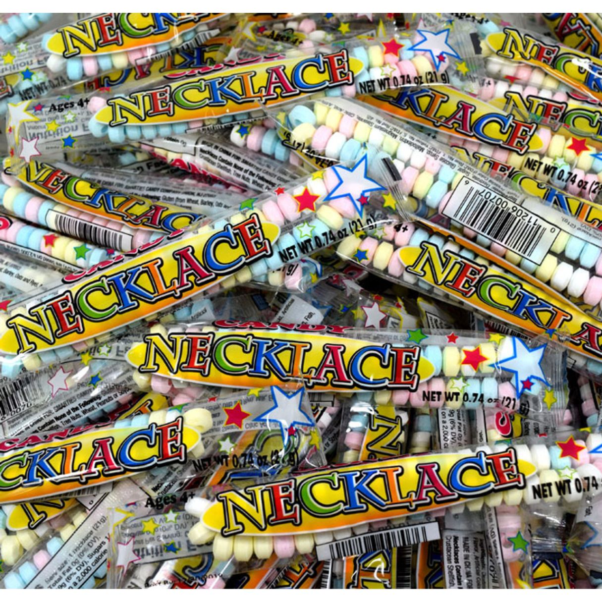 Smarties Candy Necklace Wrapped 0.74oz - 100ct – I Got Your Candy