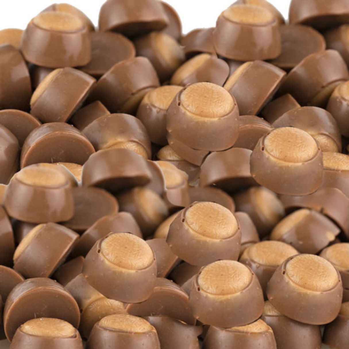 Buckeyes Mini Milk Chocolate Peanut Butter - 10lb – I Got Your Candy