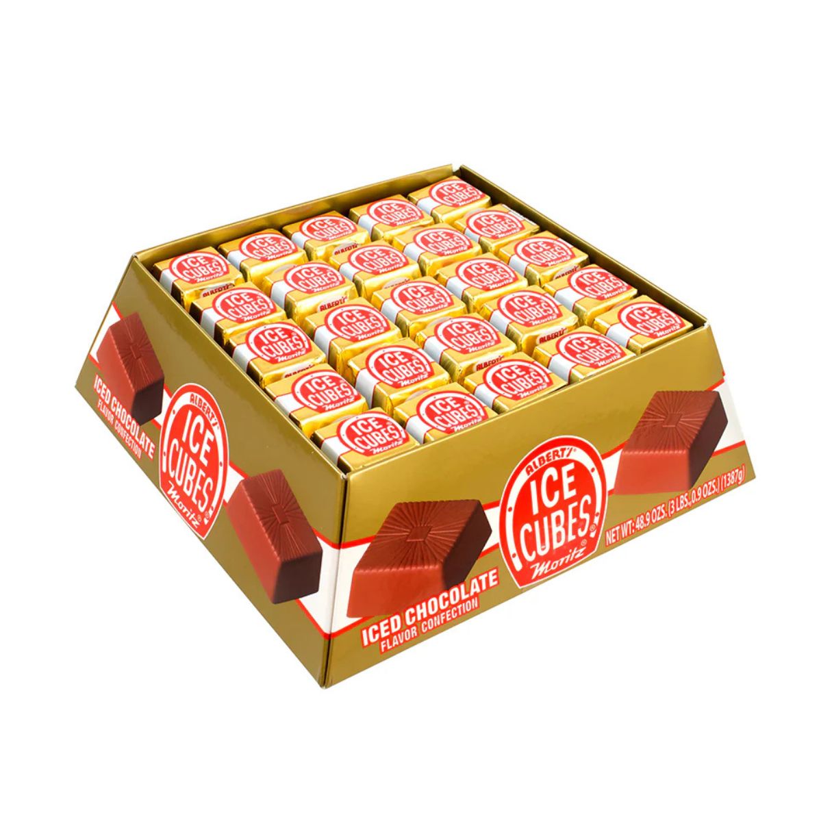 Albert's Chocolate Ice Cubes Box - 125ct – I Got Your Candy