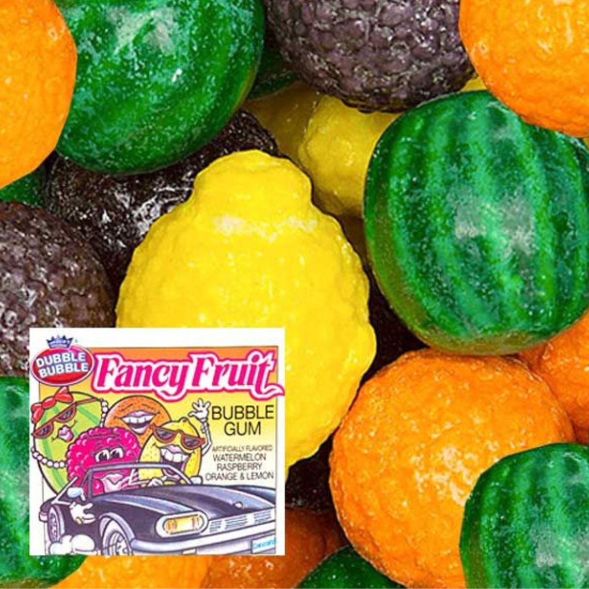 Dubble Bubble Fancy Fruit Gumballs Bulk - 14.66lb – I Got Your Candy