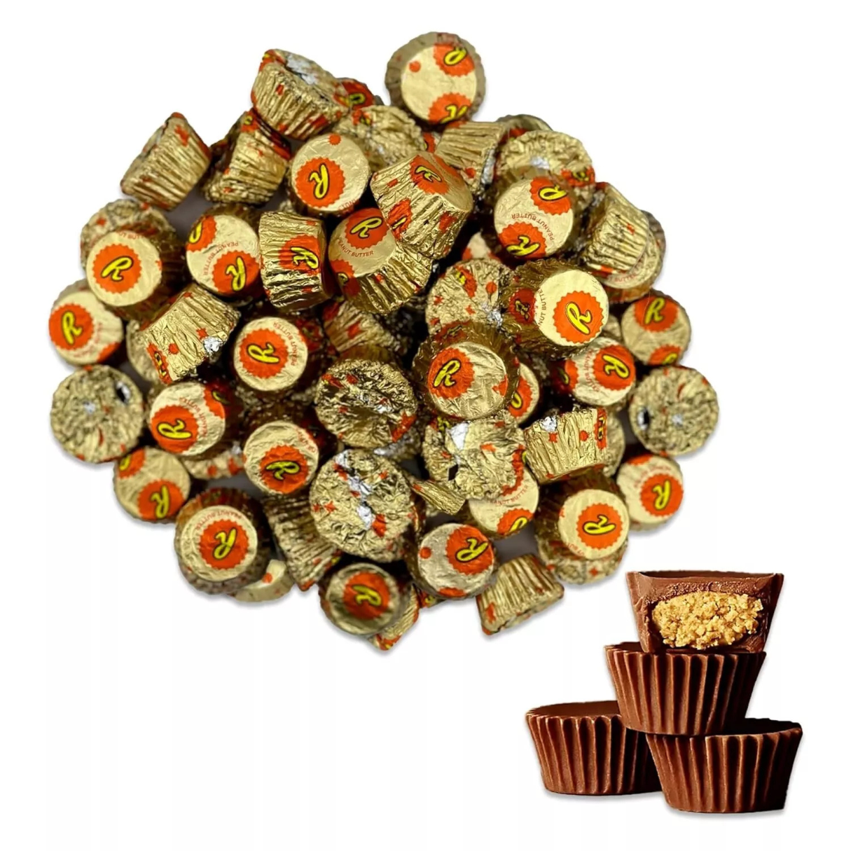 Mini Reese's Peanut Butter Cups 25lb – I Got Your Candy