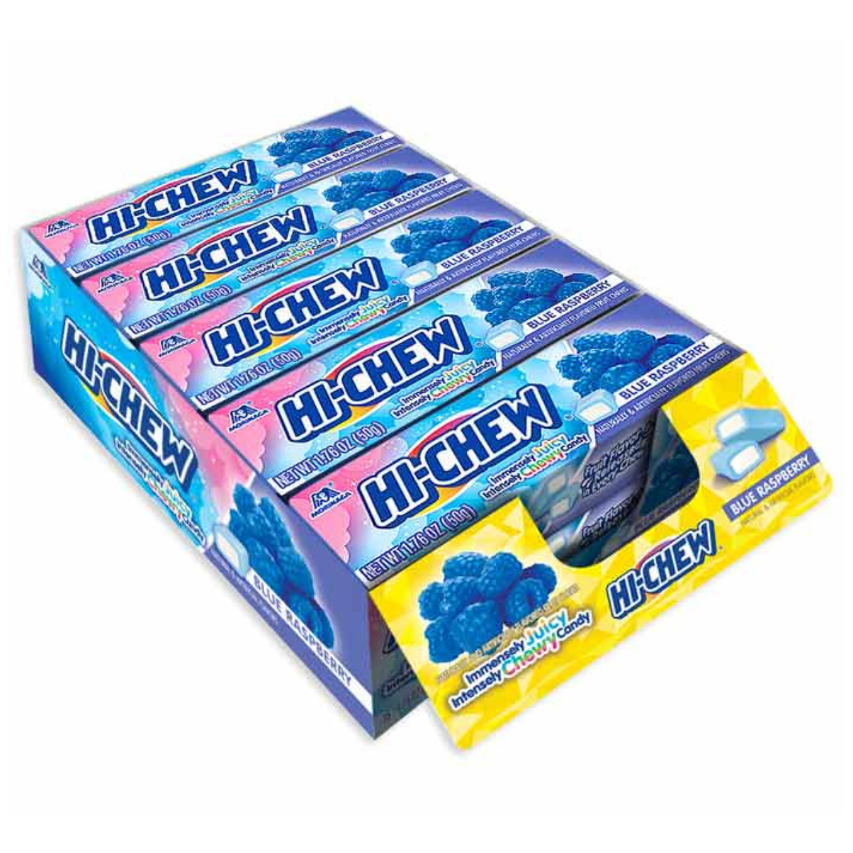 Hi-Chew Stick Blue Raspberry 1.76oz - 15ct – I Got Your Candy