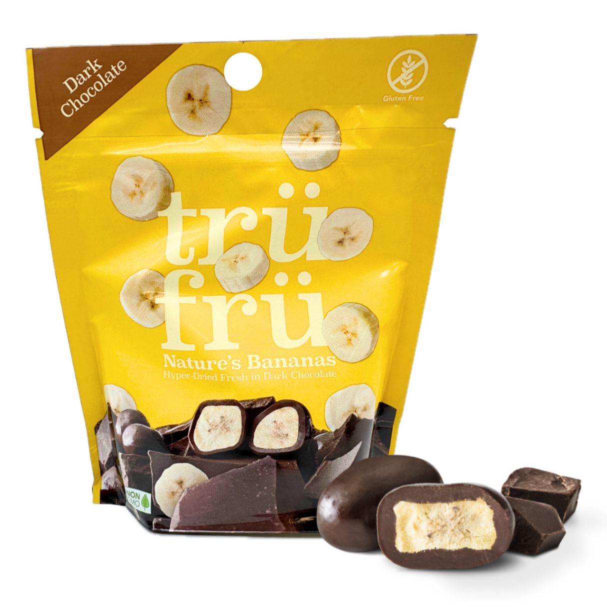 Tru Fru Nature's Bananas in Dark Chocolate 4.5oz - 6ct – I Got Your Candy