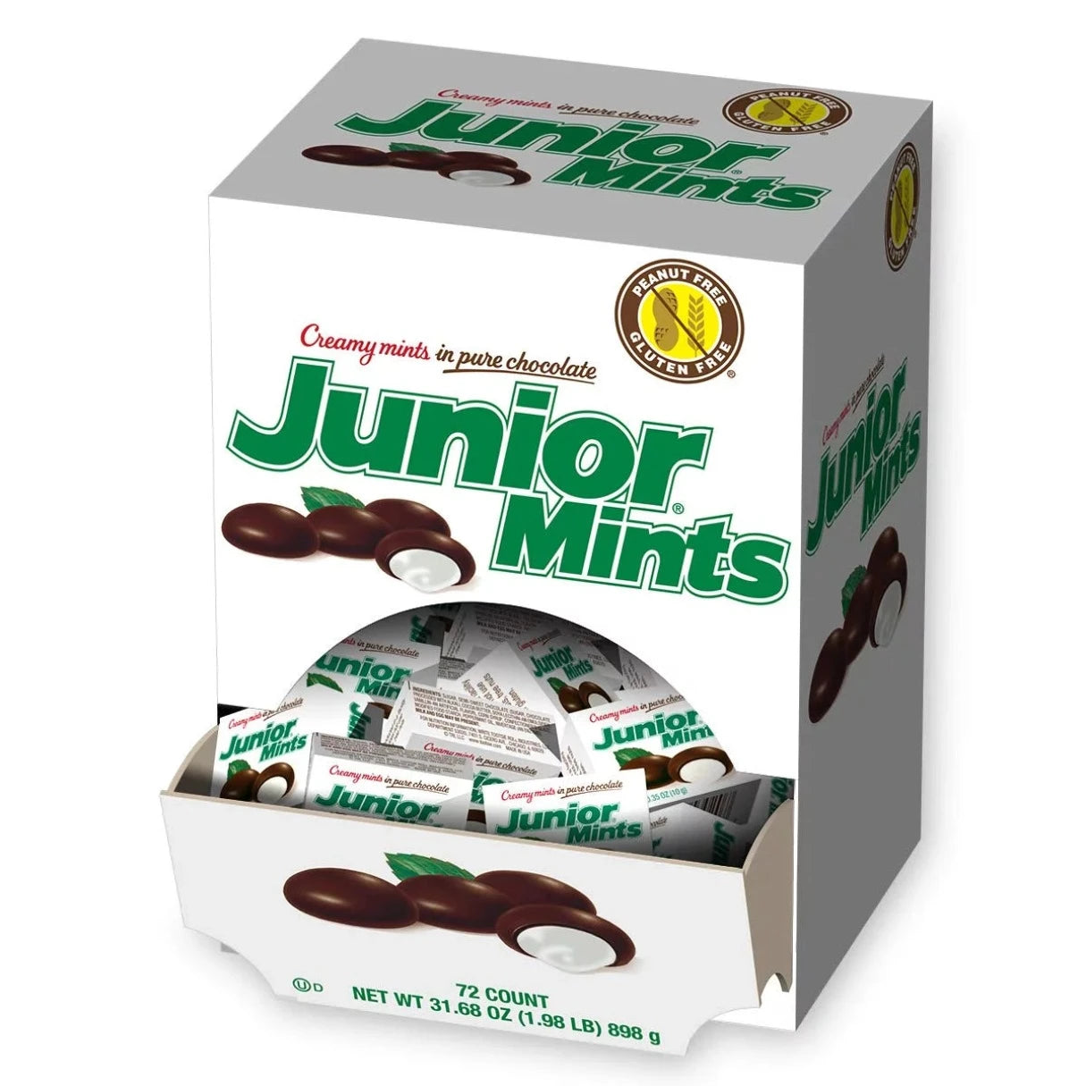 Junior Mints Mini Boxes 0.5oz - 72ct – I Got Your Candy