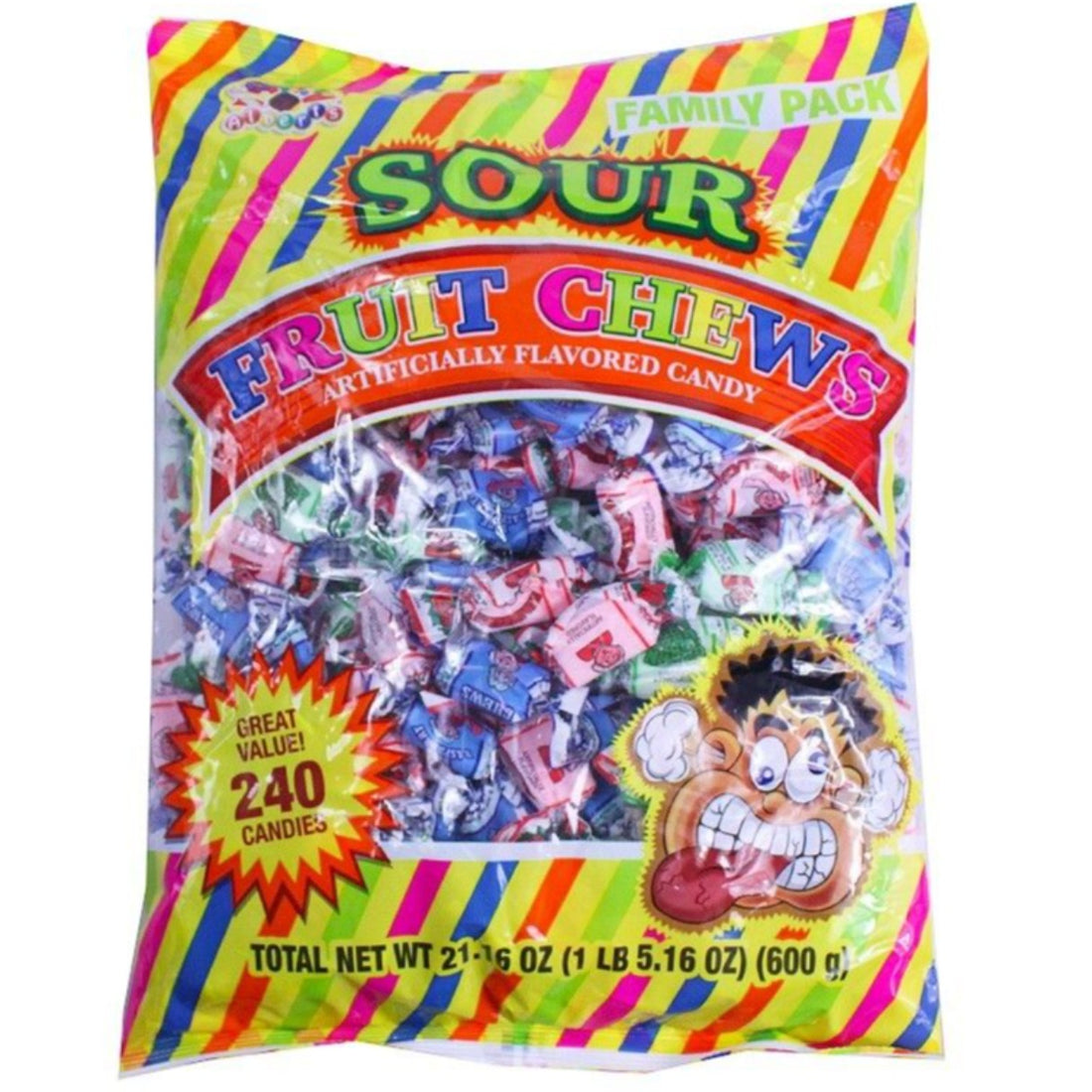 Albert's Sour Fruit Penny Chews Candy 21.2oz - 3ct – I Got Your Candy