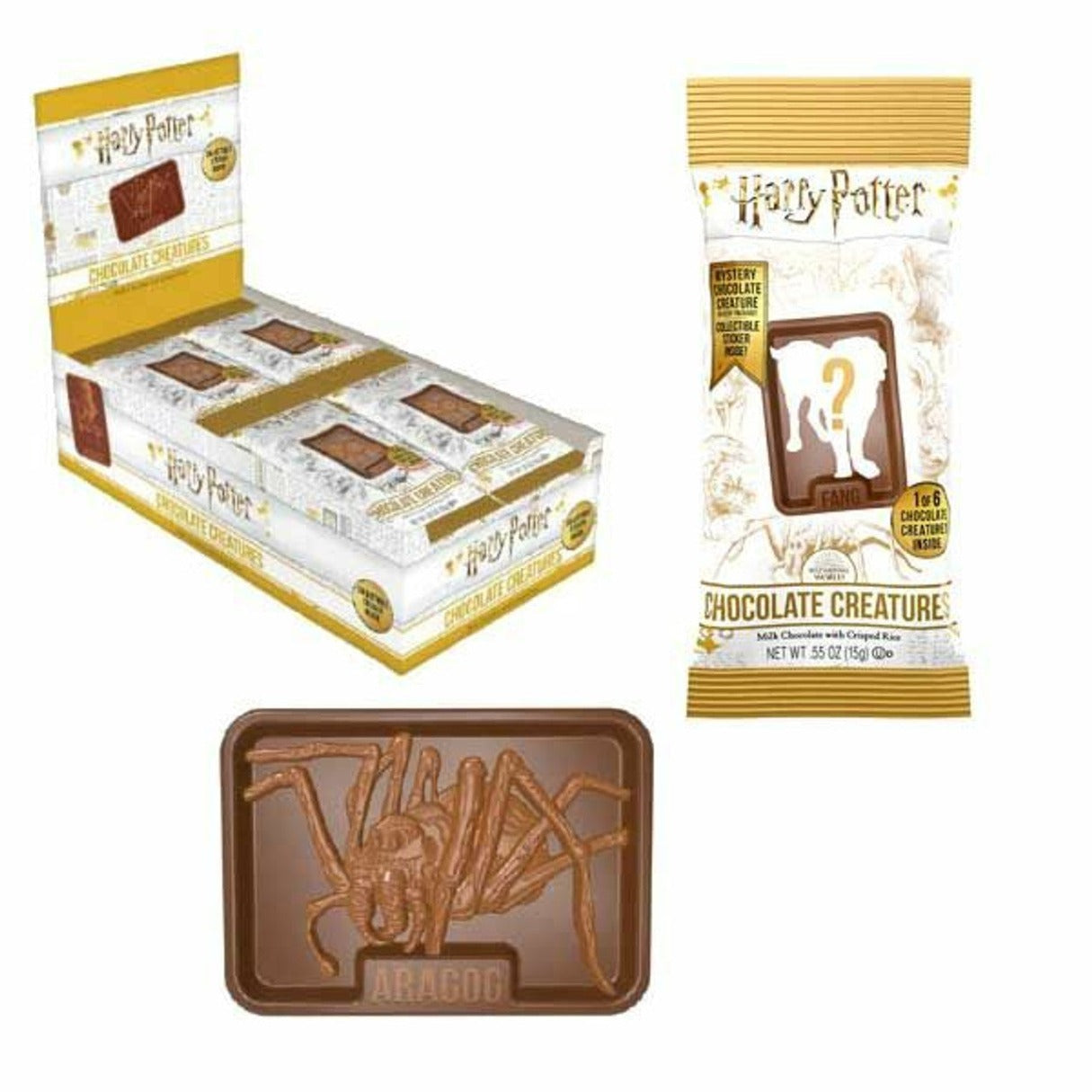 Jelly Belly Harry Potter Chocolate Creatures 0.55oz - 24ct – I Got Your ...