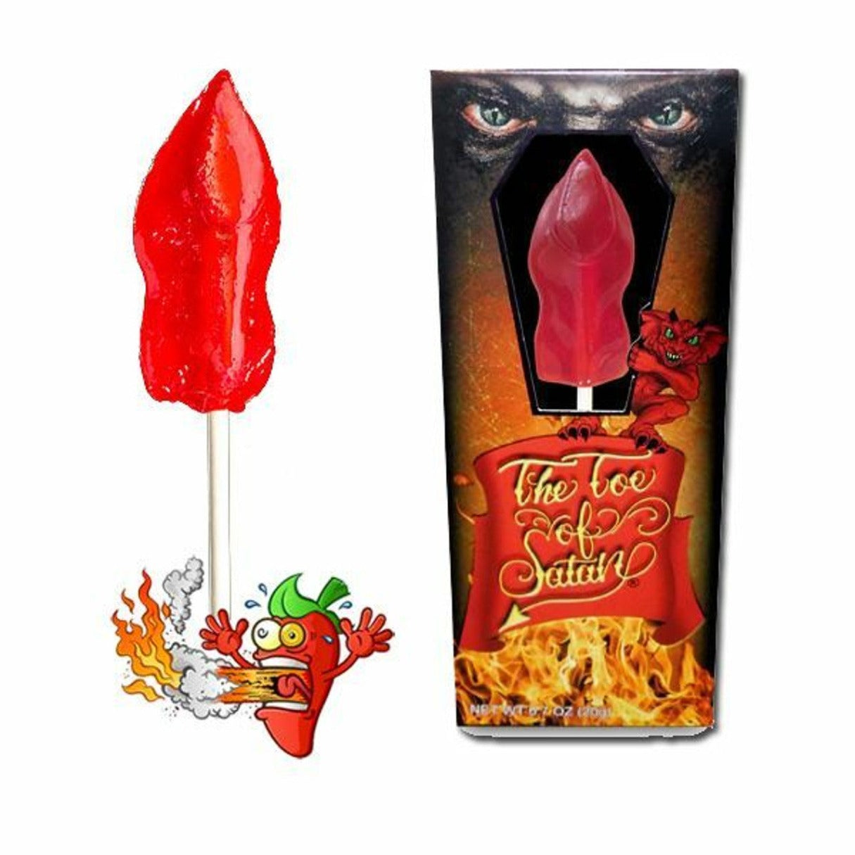 The Toe of Satan Lollipop (VERY HOT!) - 12ct – I Got Your Candy