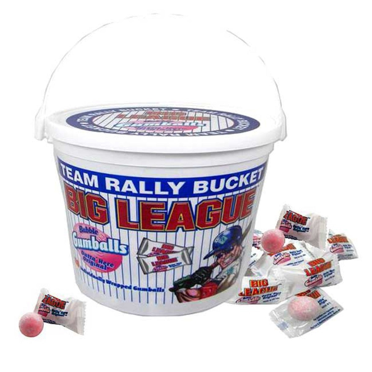 Big League Chew Gumballs Bucket - 80ct – I Got Your Candy