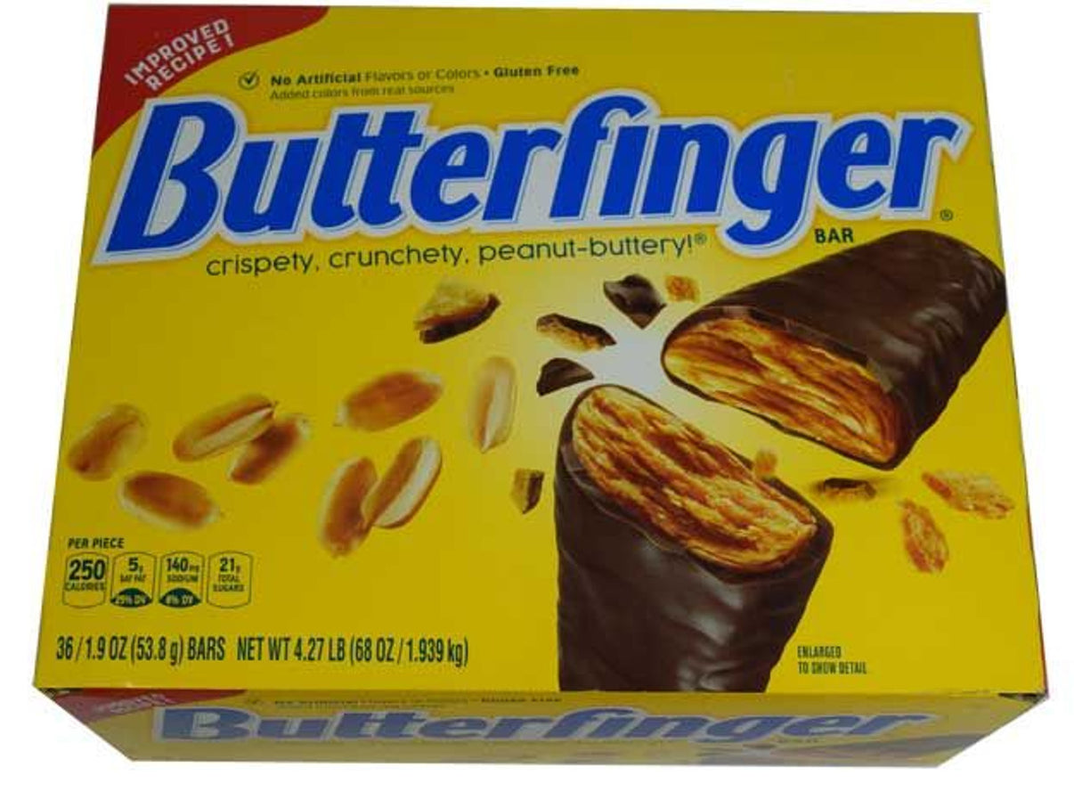 Butterfinger Candy Bar 1.95oz - 36ct – I Got Your Candy