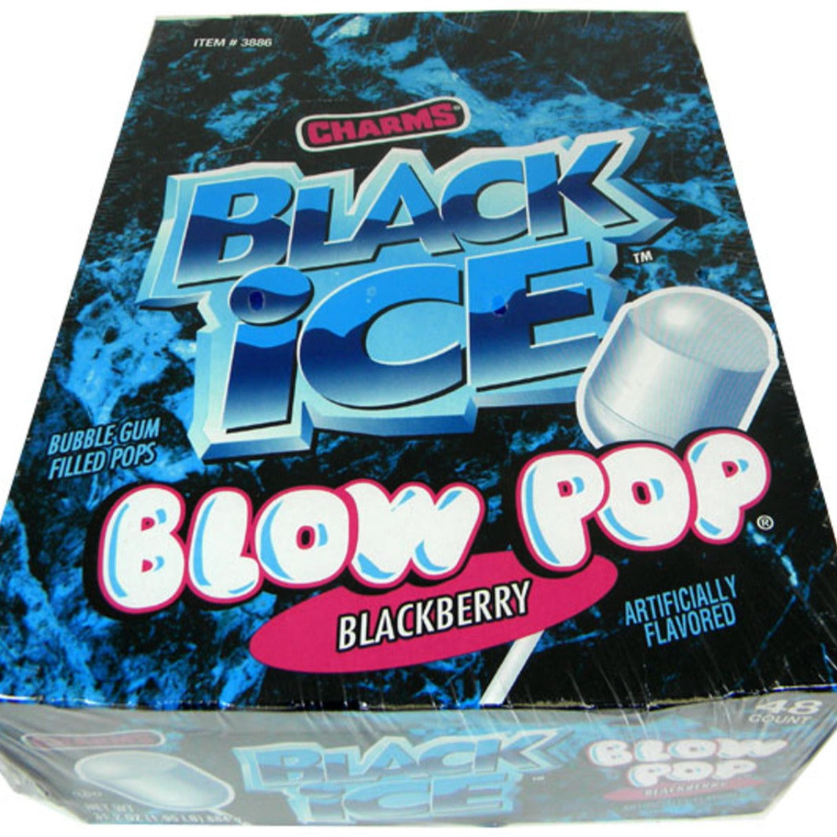 Charms Black Ice Blow Pop Lollipops - 48ct – I Got Your Candy