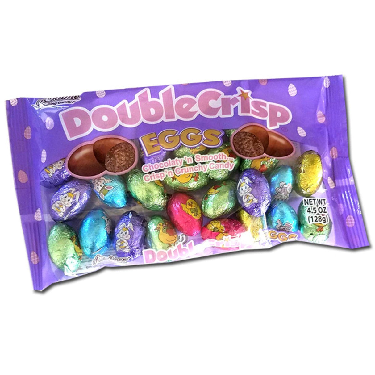 Double Crisp Chocolate Eggs Bag 4.5oz - 12ct – I Got Your Candy
