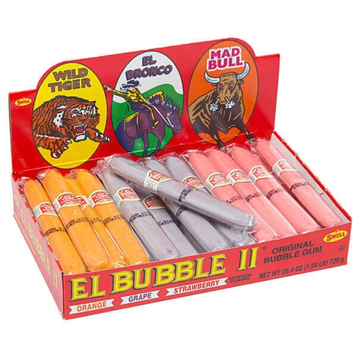 Dubble Bubble El Bubble II Original Bubble Gum Cigars 0.7oz - 36ct – I ...