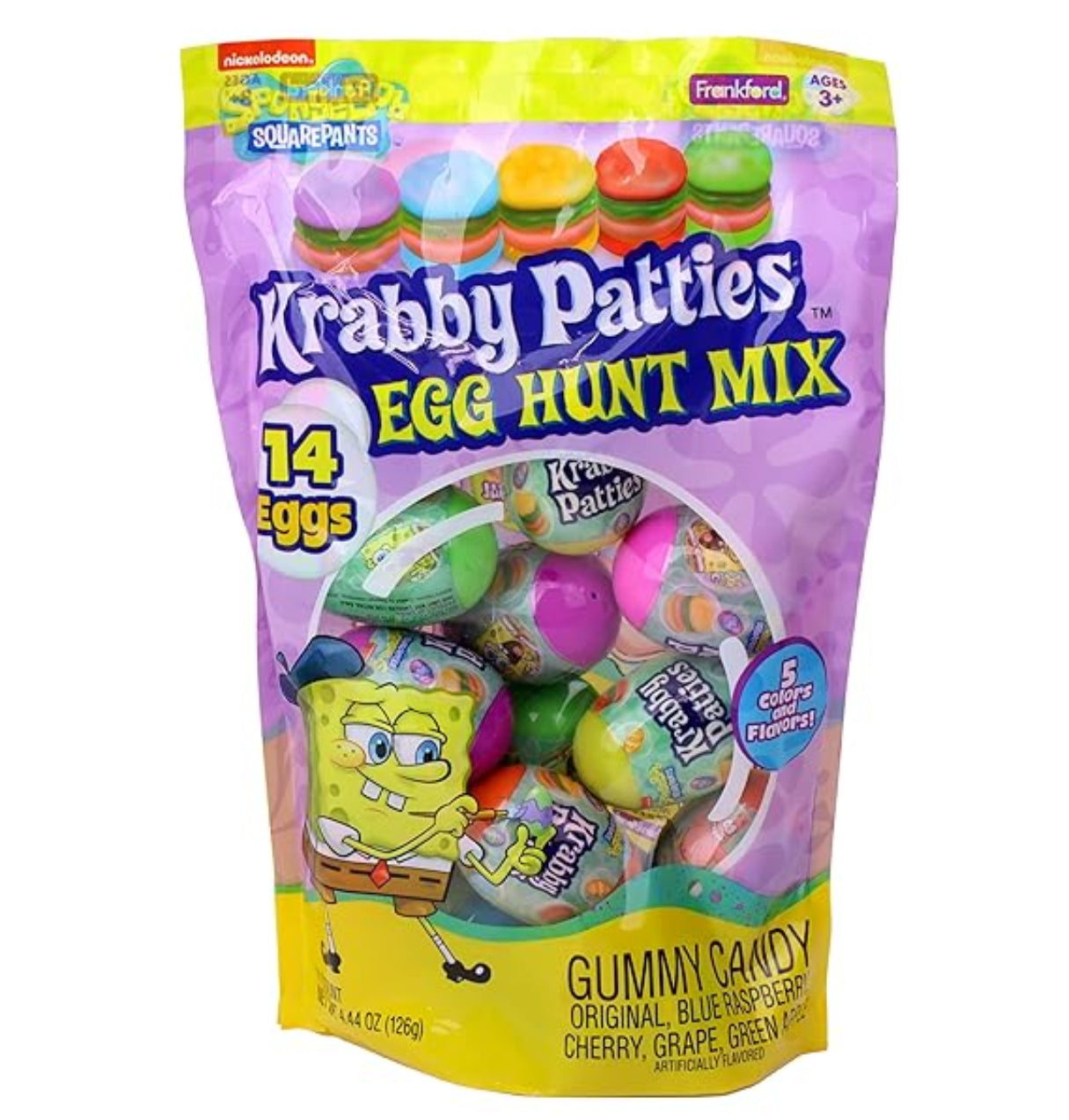 Krabby Patty Egg Hunt Mix 4.44oz - 6ct – I Got Your Candy