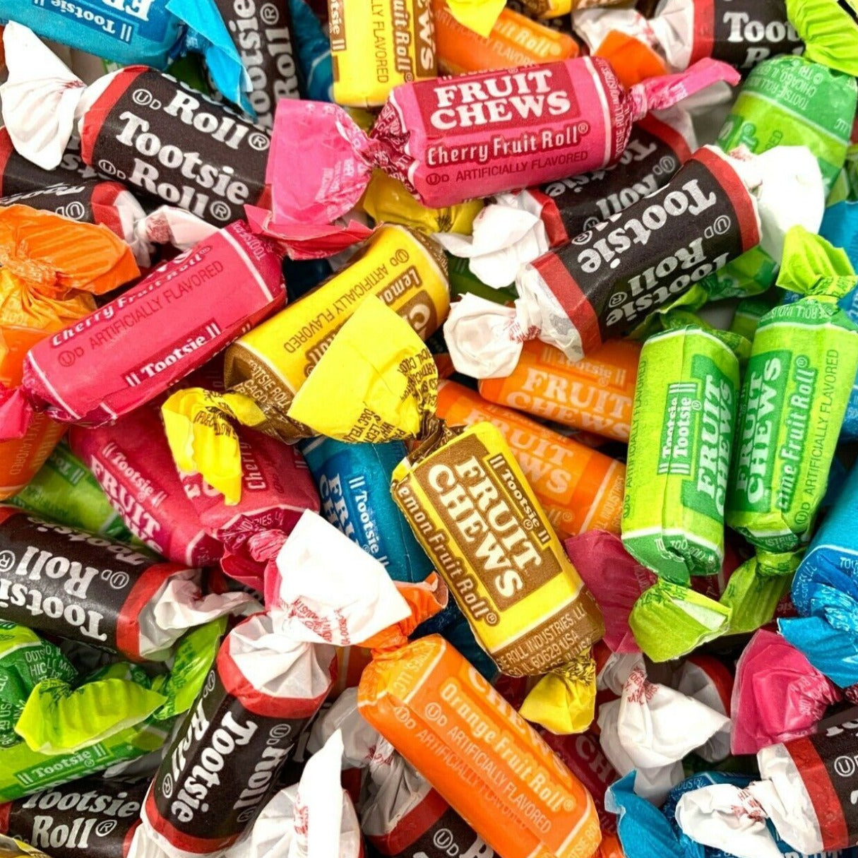Tootsie Roll Colors All Frooties Green Apple Tootsie Roll Candy (360
