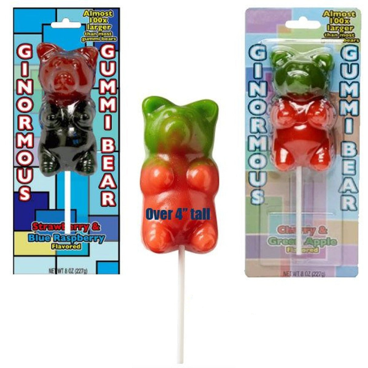 Ginormous Gummi Bear (One) 8oz - 1/EA – I Got Your Candy