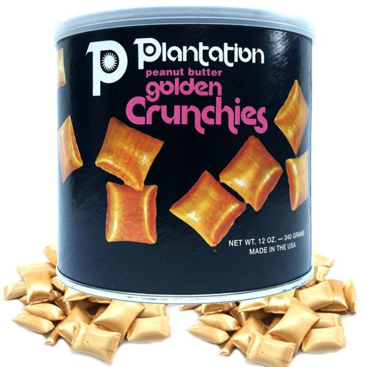 Golden Peanut Butter Crunchies 12oz Can - 12ct – I Got Your Candy