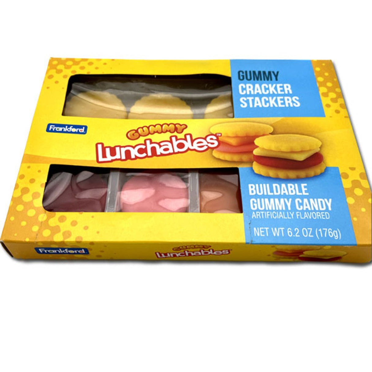 Frankford Gummy Lunchables Cracker Stacker 6.2oz - 10ct – I Got Your Candy