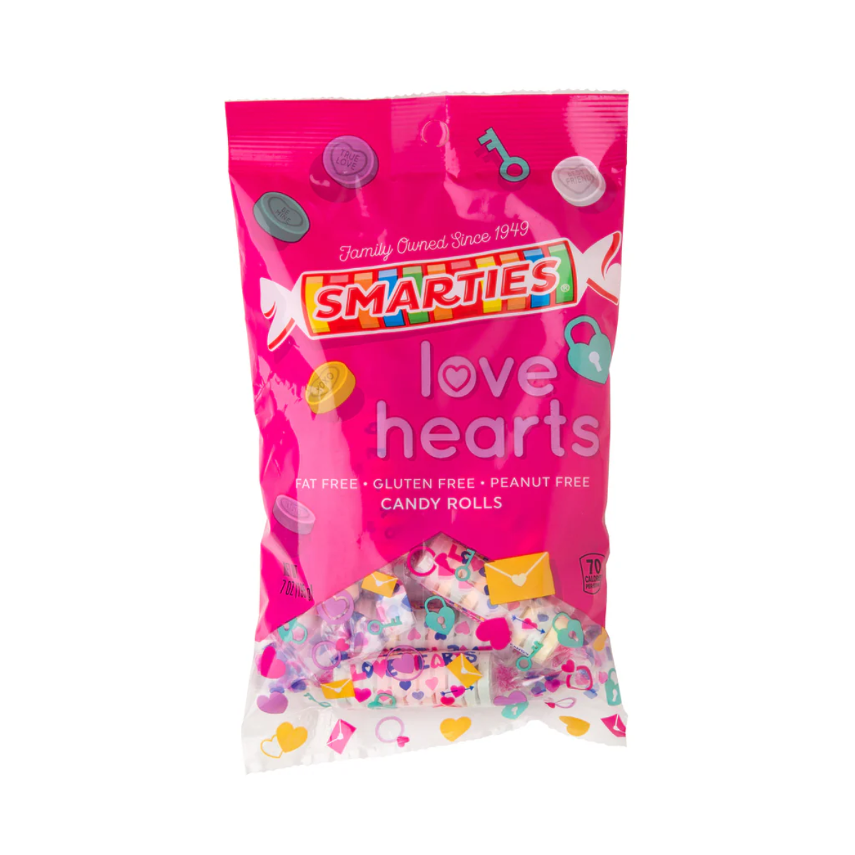 Smarties Love Hearts 7oz - 12ct – I Got Your Candy