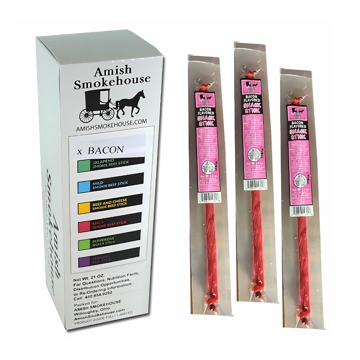 Amish Smokehouse Bacon - 21ct – I Got Your Candy