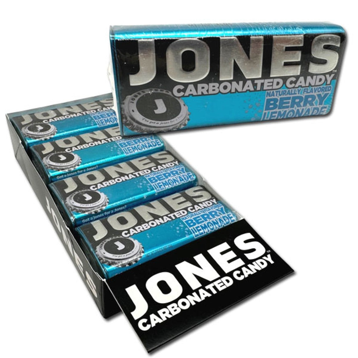 Jones Carbonated Candy Berry Lemonade .88oz - 8ct – I Got Your Candy