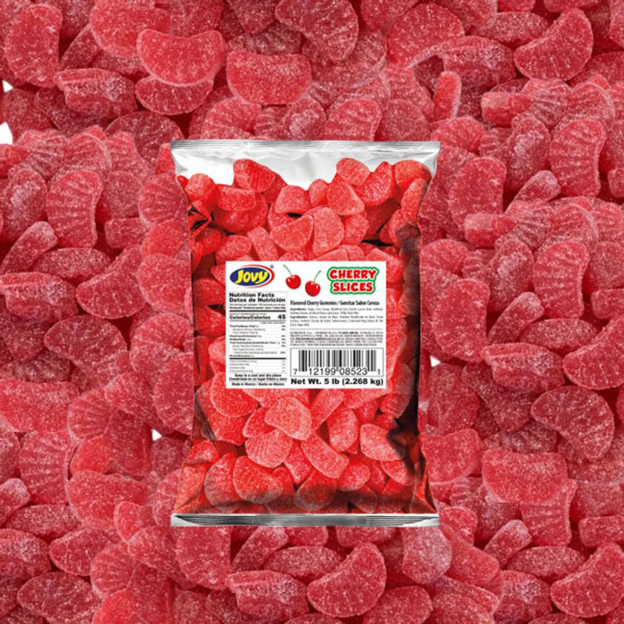 Jovy Cherry Slices Bag - 5lb – I Got Your Candy