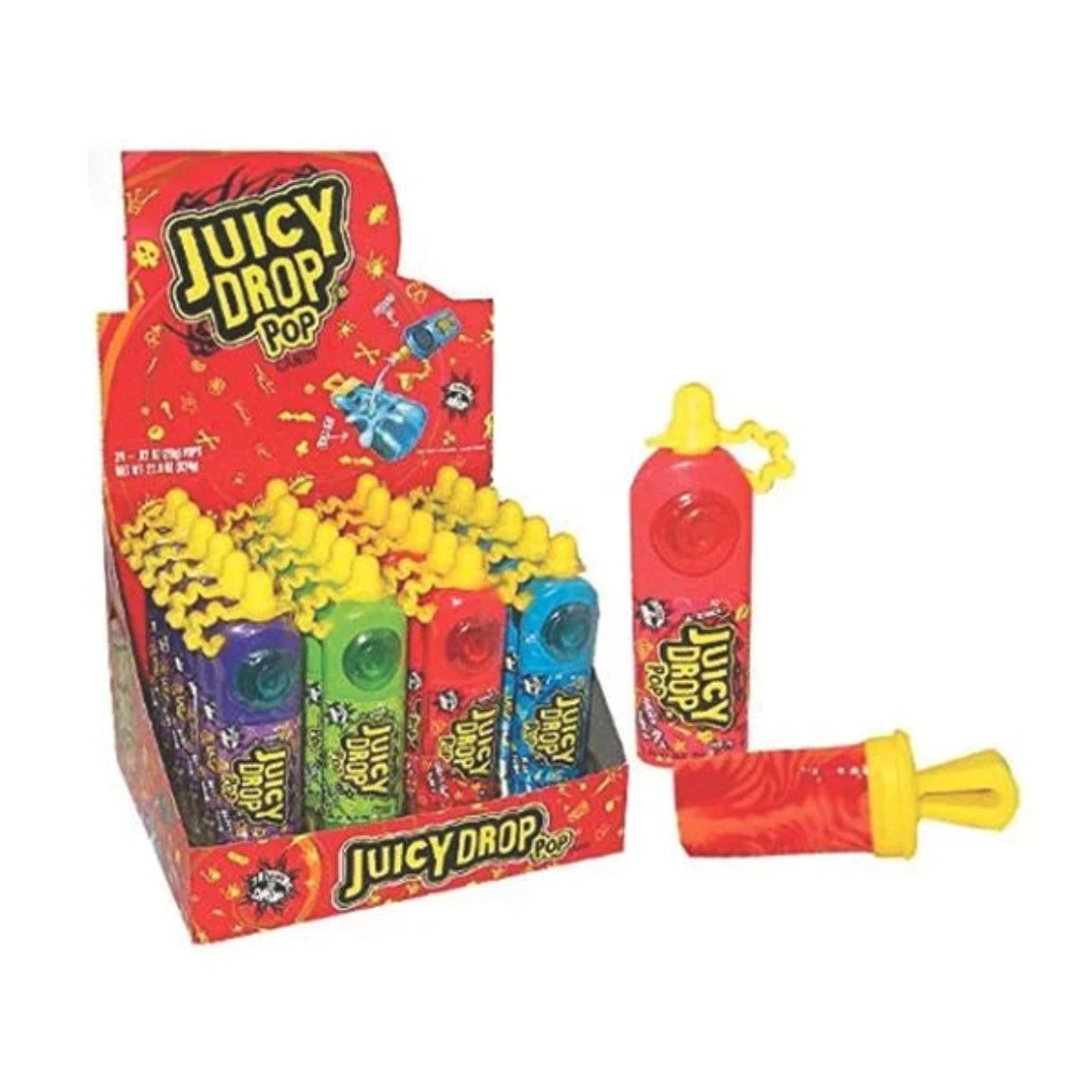 Bazooka Juicy Drop Pops .92oz - 21ct – I Got Your Candy