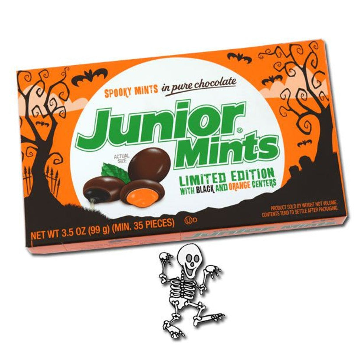 Junior Mints Halloween Box 3.5oz - 12ct – I Got Your Candy