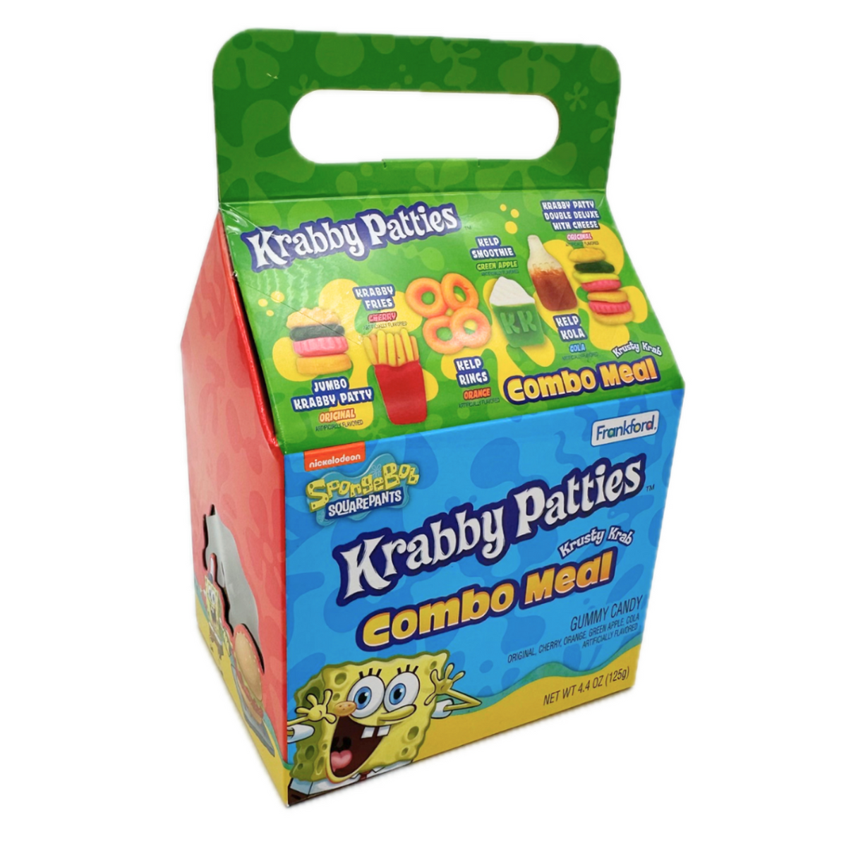 Frankford SpongeBob SquarePants Krabby Patties Combo Meal 4.4oz - 6ct ...
