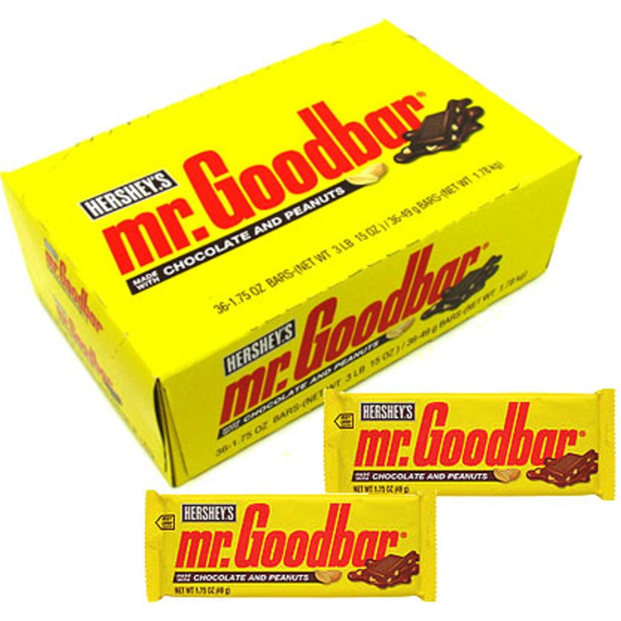 Mr. Goodbar Candy Bar 1.75oz - 36ct – I Got Your Candy