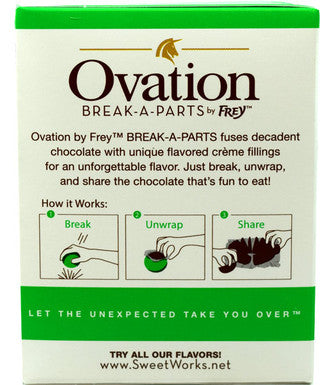Ovation Creme De Menthe Dark Chocolate Ball 6.17oz - 12ct – I Got Your ...