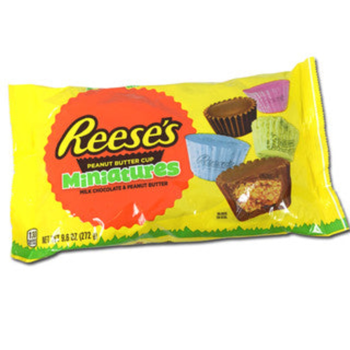 Reese's Miniature Peanut Butter Cups Bag 9.6oz - 12ct – I Got Your Candy