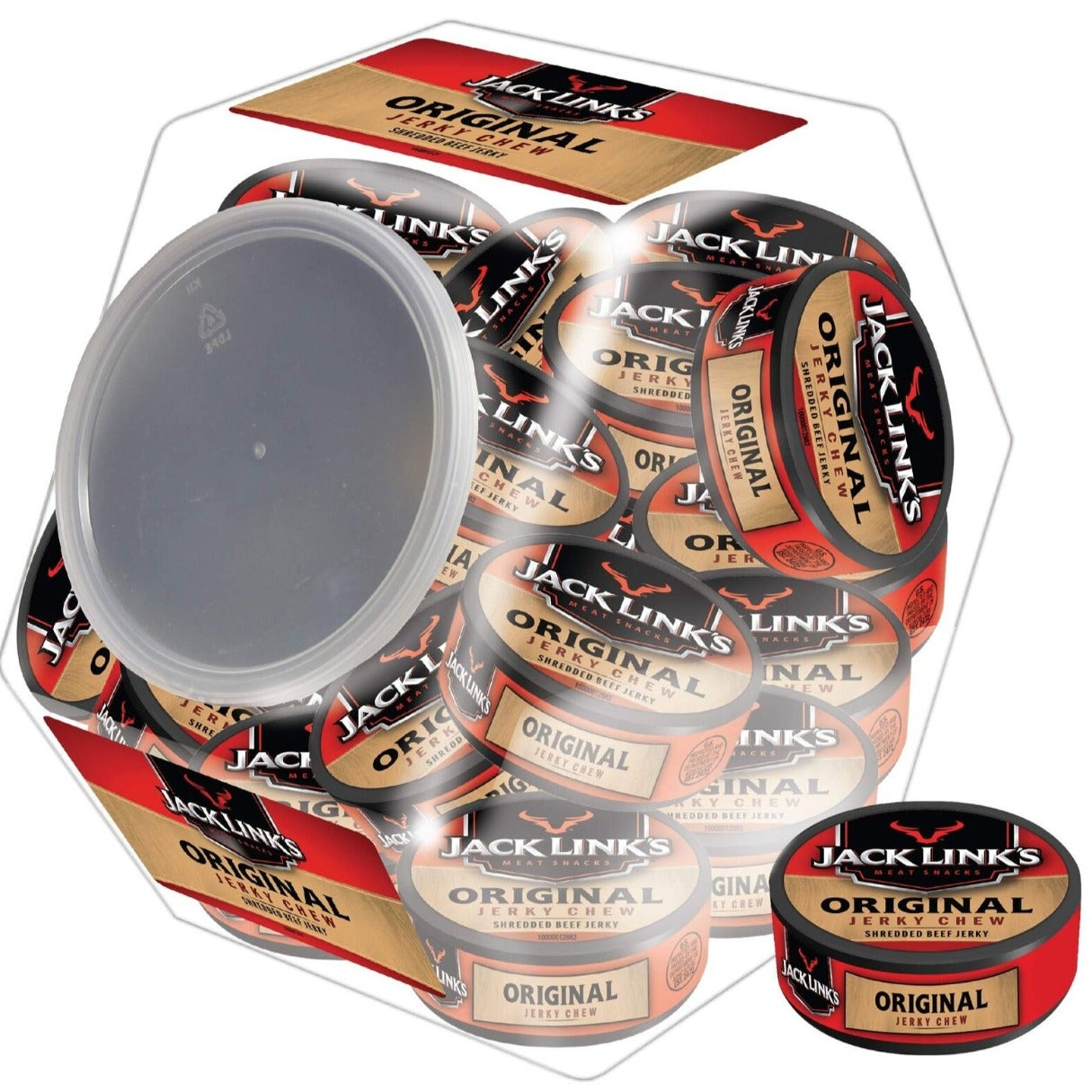 Jack Link's Shredded Beef Original Chew .32oz - 36ct – I Got Your Candy