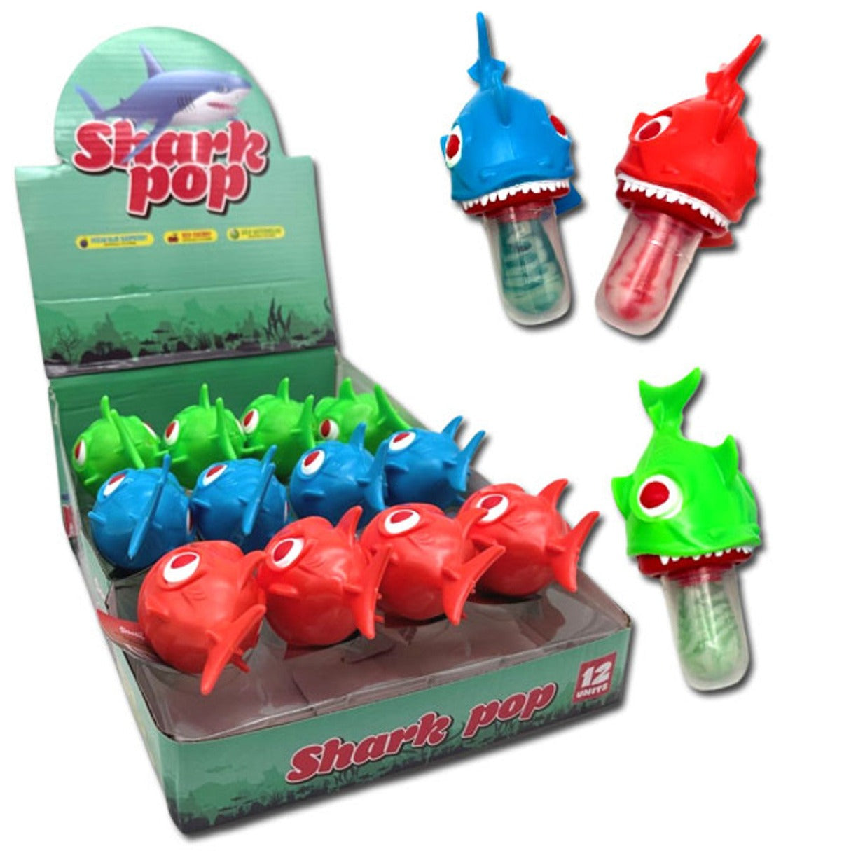 Shark Pop 0.52oz - 12ct – I Got Your Candy