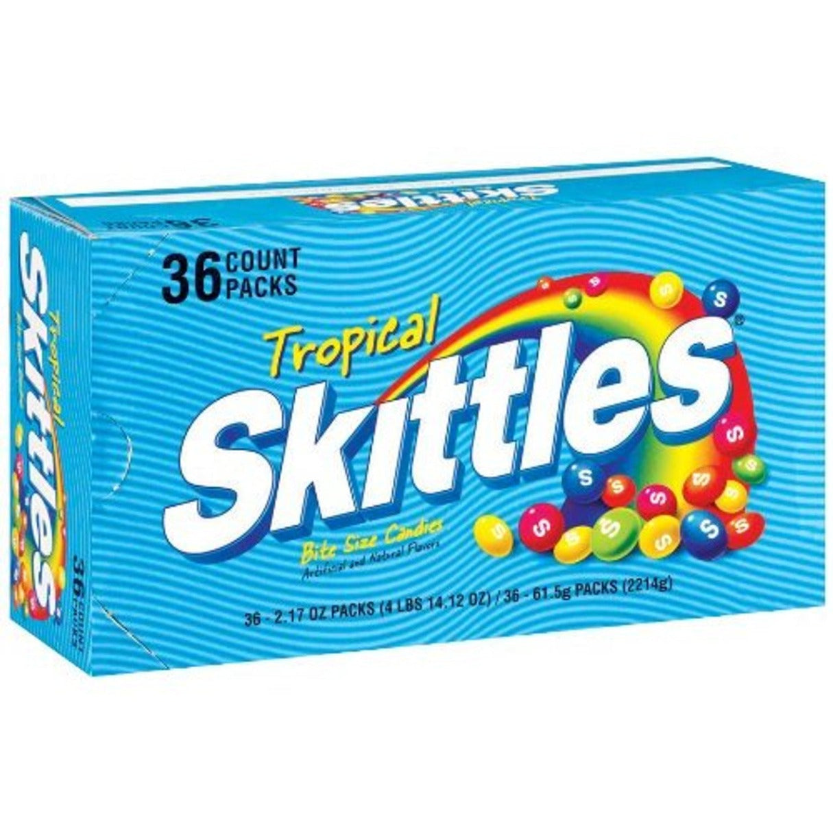 Skittles Tropical 2.17oz - 36ct – I Got Your Candy