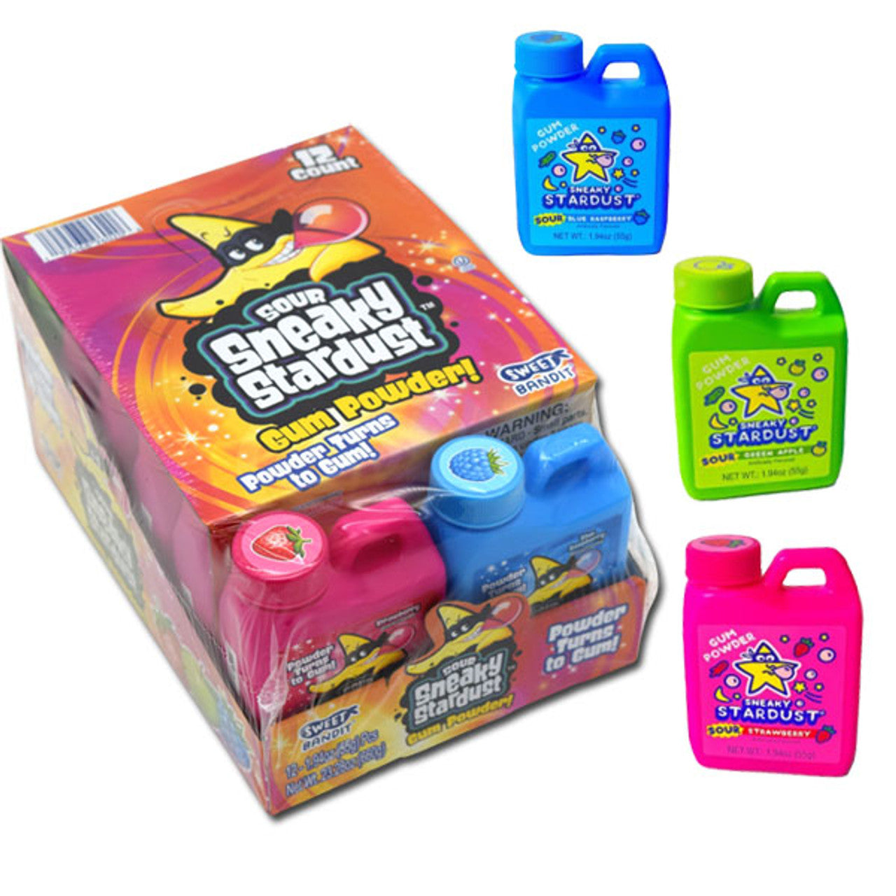 Kidsmania Sneaky Stardust 1.94oz - 12ct – I Got Your Candy