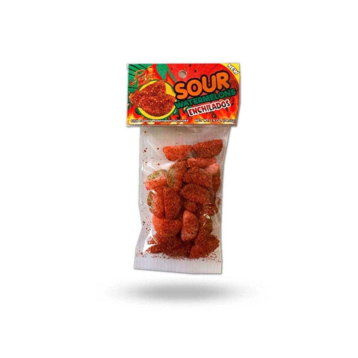 Parga Sour Watermelons Enchilados 2.8oz - 20ct – I Got Your Candy