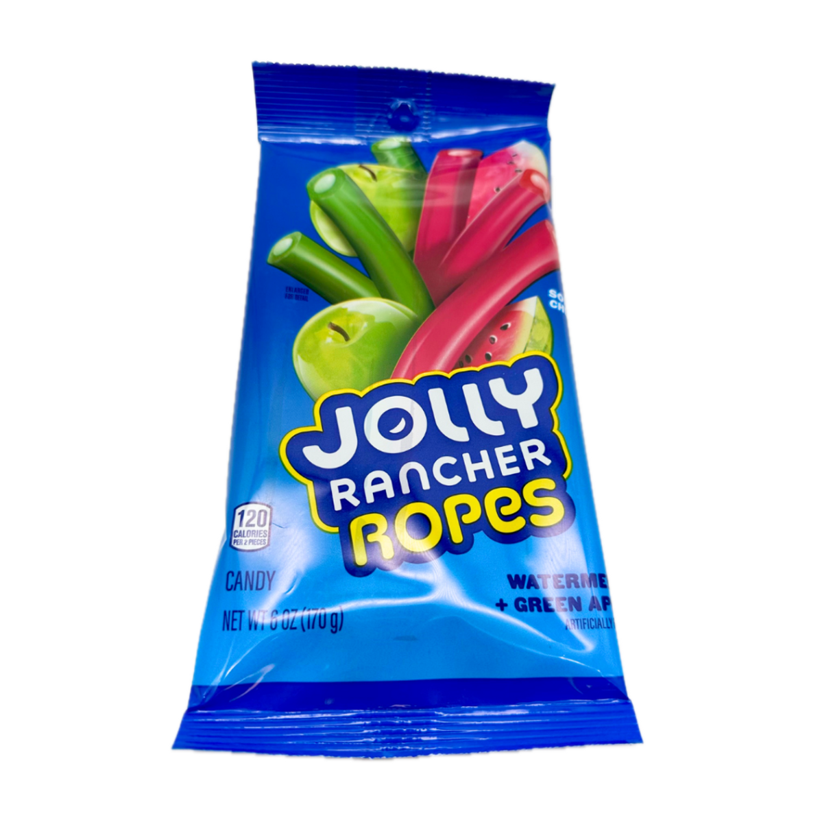 Jolly Rancher Watermelon + Green Apple Ropes 6oz - 12ct – I Got Your Candy
