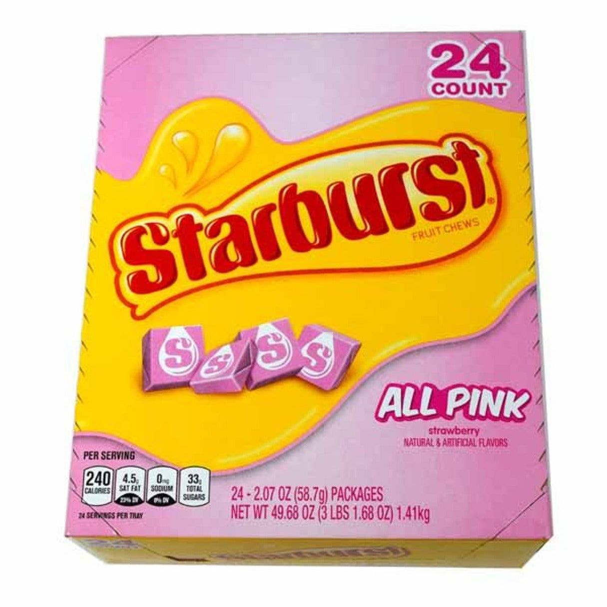 Starburst All Pink 2.7oz - 24ct – I Got Your Candy