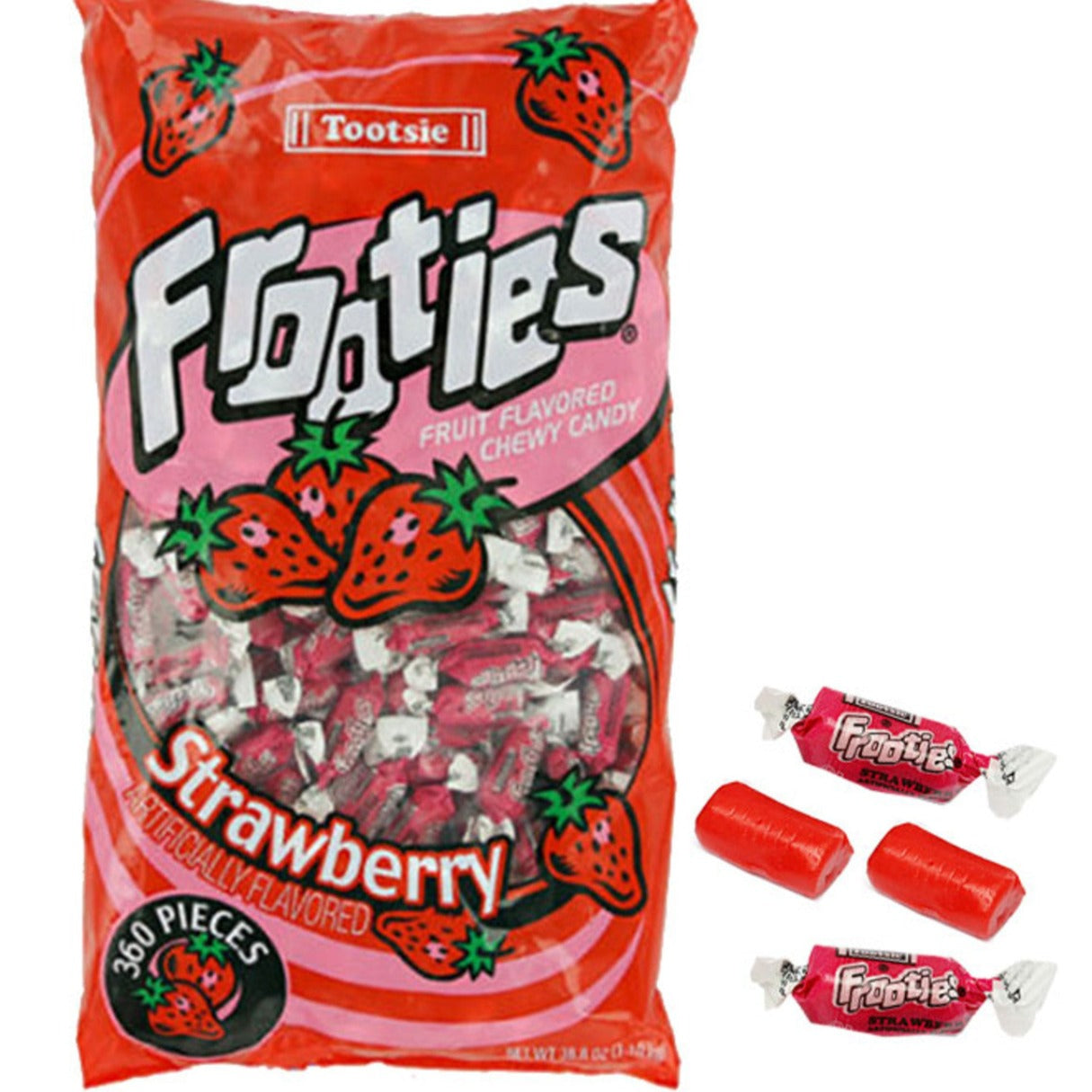 Tootsie Strawberry Frooties 360/BG – I Got Your Candy