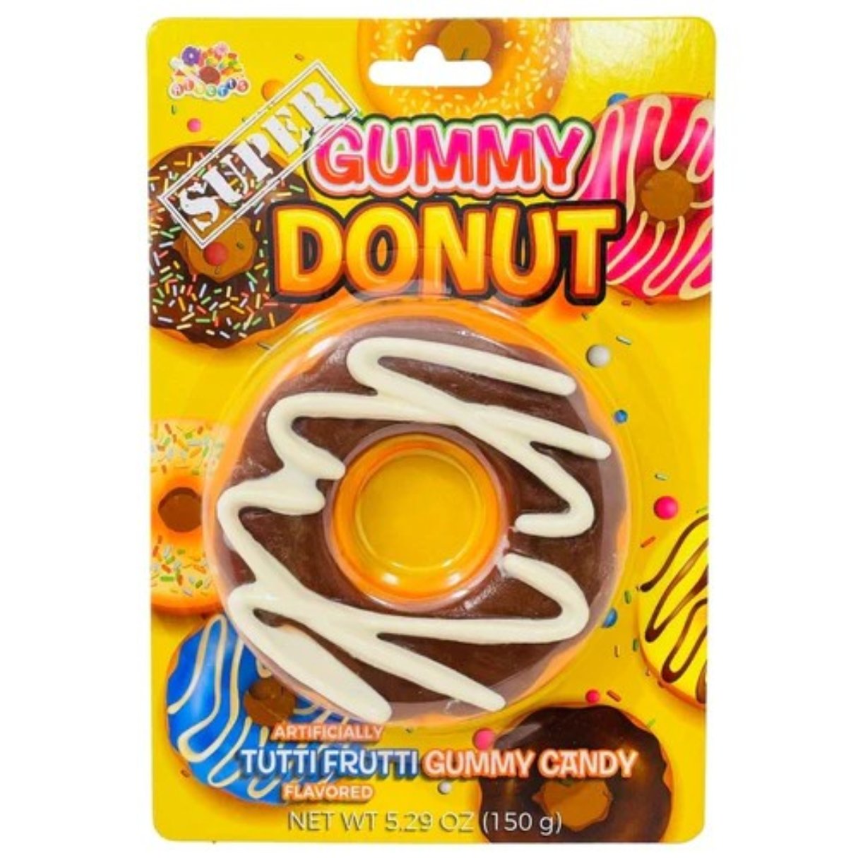 Super Gummy Donut 5.29oz - 12ct – I Got Your Candy