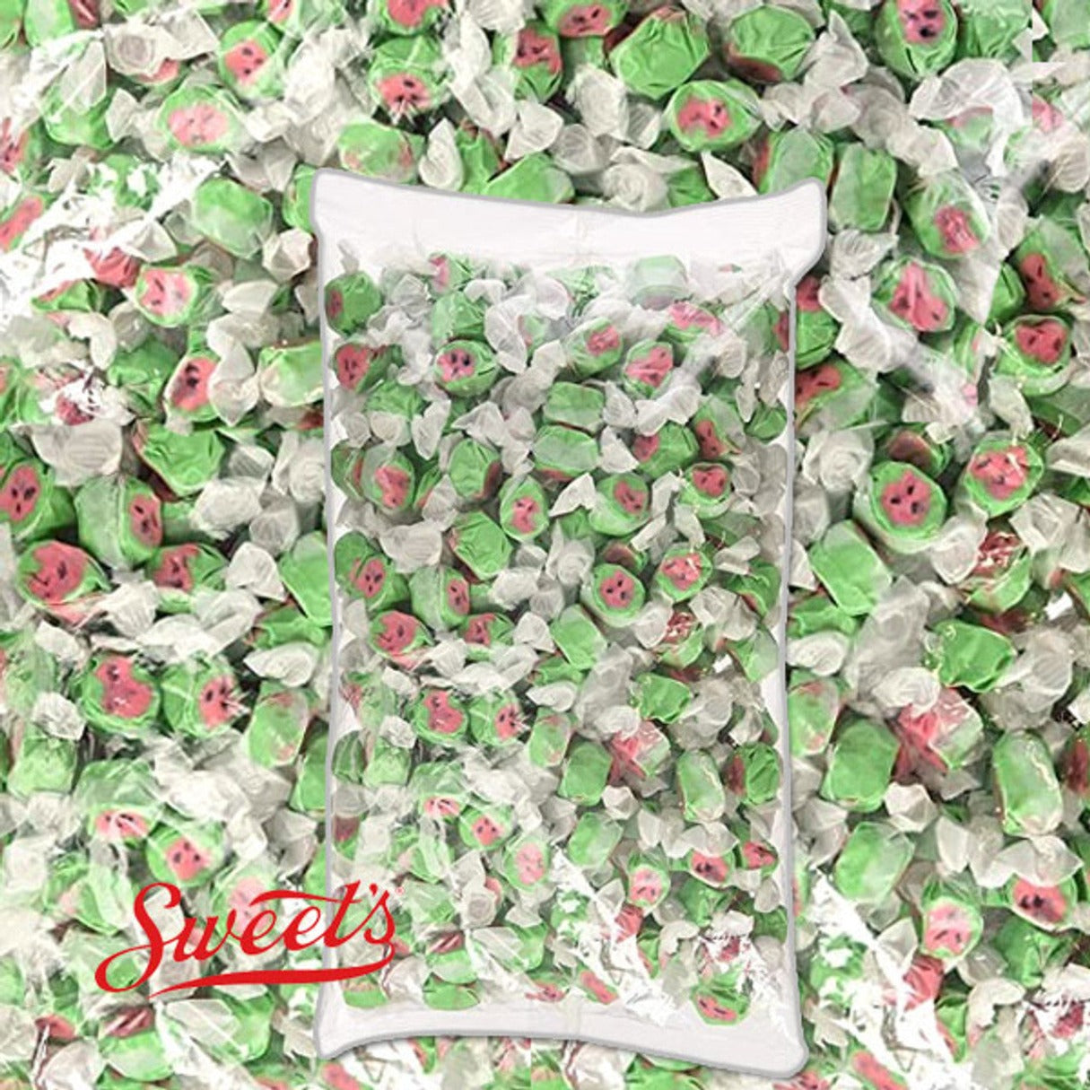 Sweet's Watermelon Salt Water Taffy Bag 3lb - 1ct – I Got Your Candy