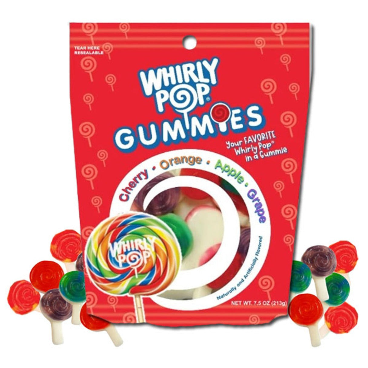 Whirly Pop Gummies Candy 7.5oz - 12ct – I Got Your Candy