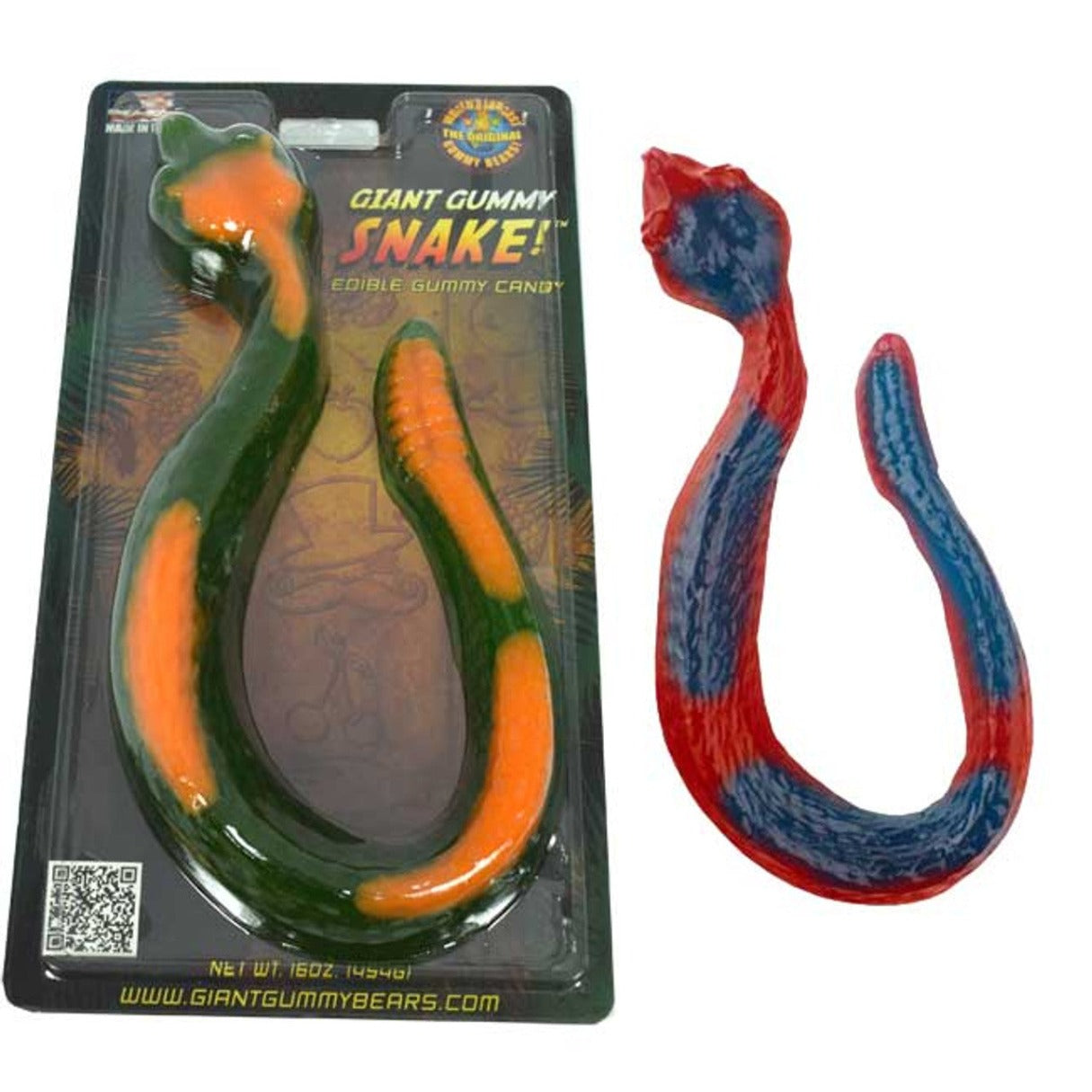 Largest Gummy Snake 1lb - 12ct – I Got Your Candy