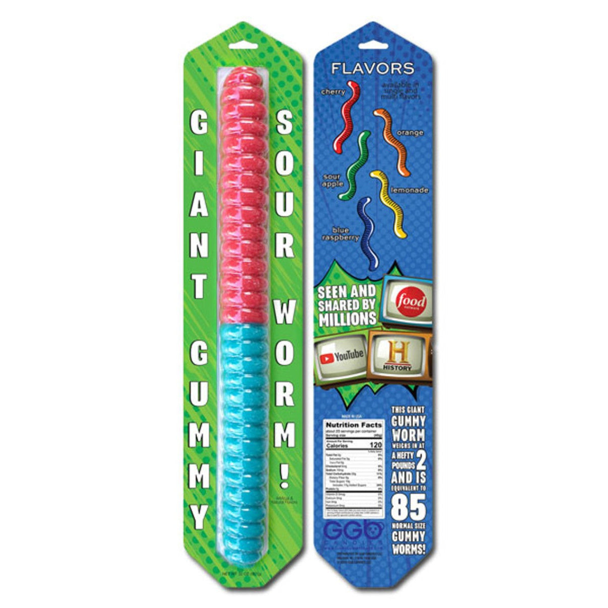 Giant Sour Gummy Worm – I Got Your Candy