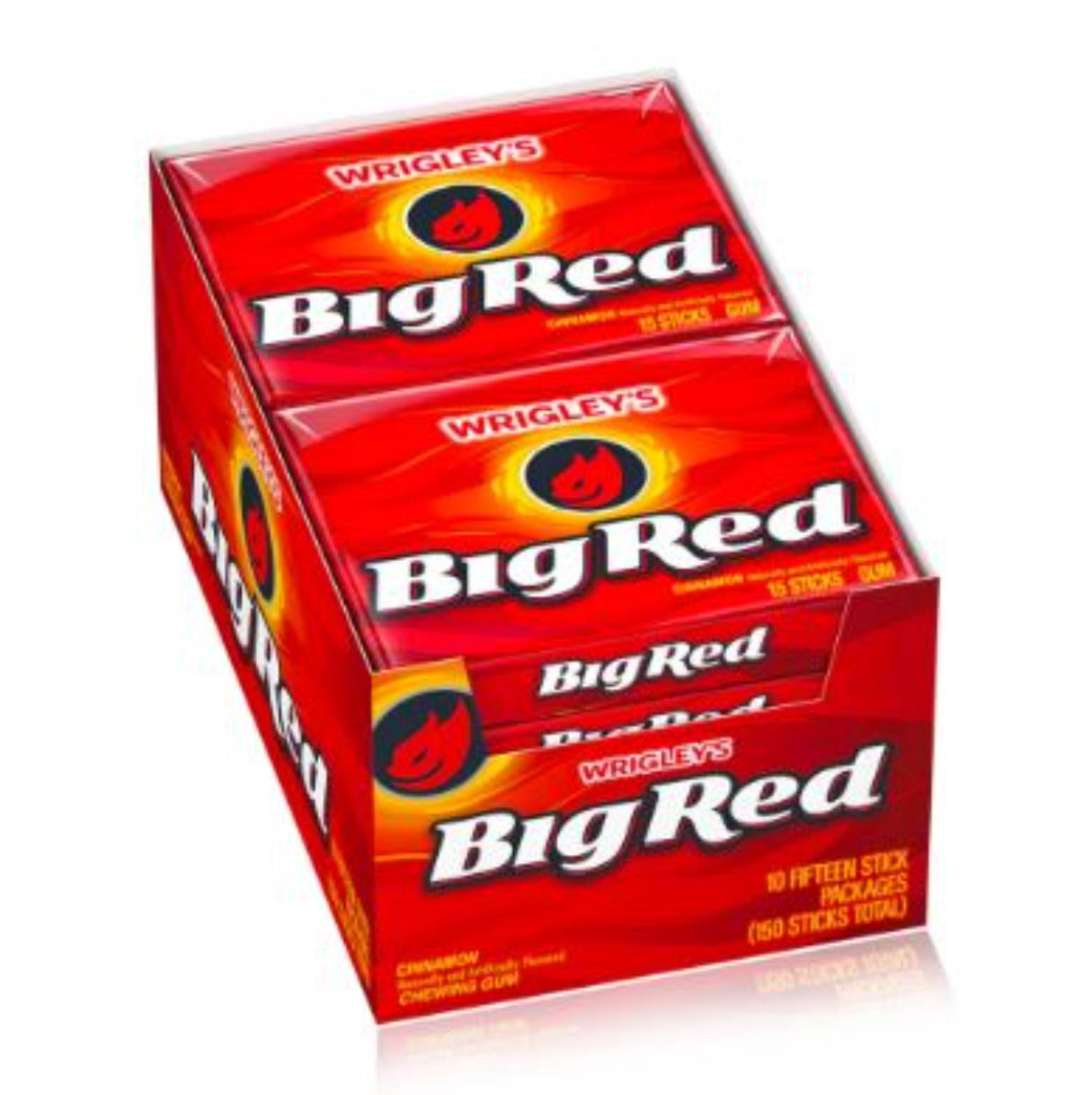 Wrigley Slim Pack Big Red - 10ct – I Got Your Candy