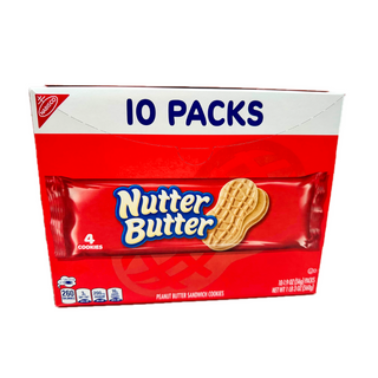 Nutter Butter Cookies 1.9oz - 10ct – I Got Your Candy