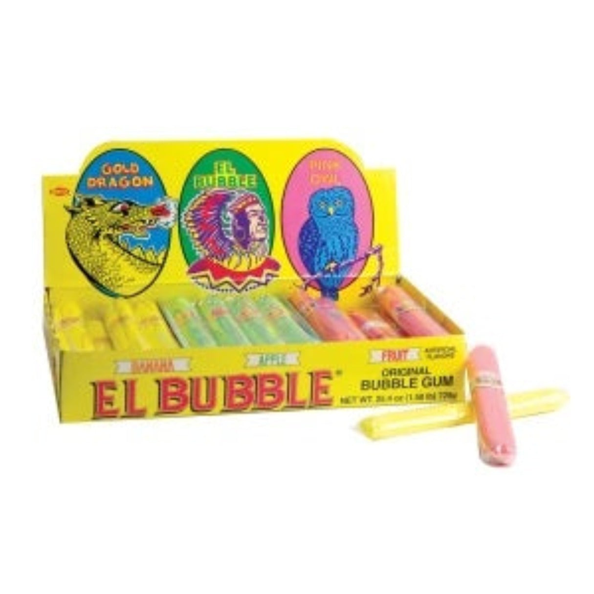 Dubble Bubble El Bubble II Original Bubble Gum Cigars 36/Box – I Got ...